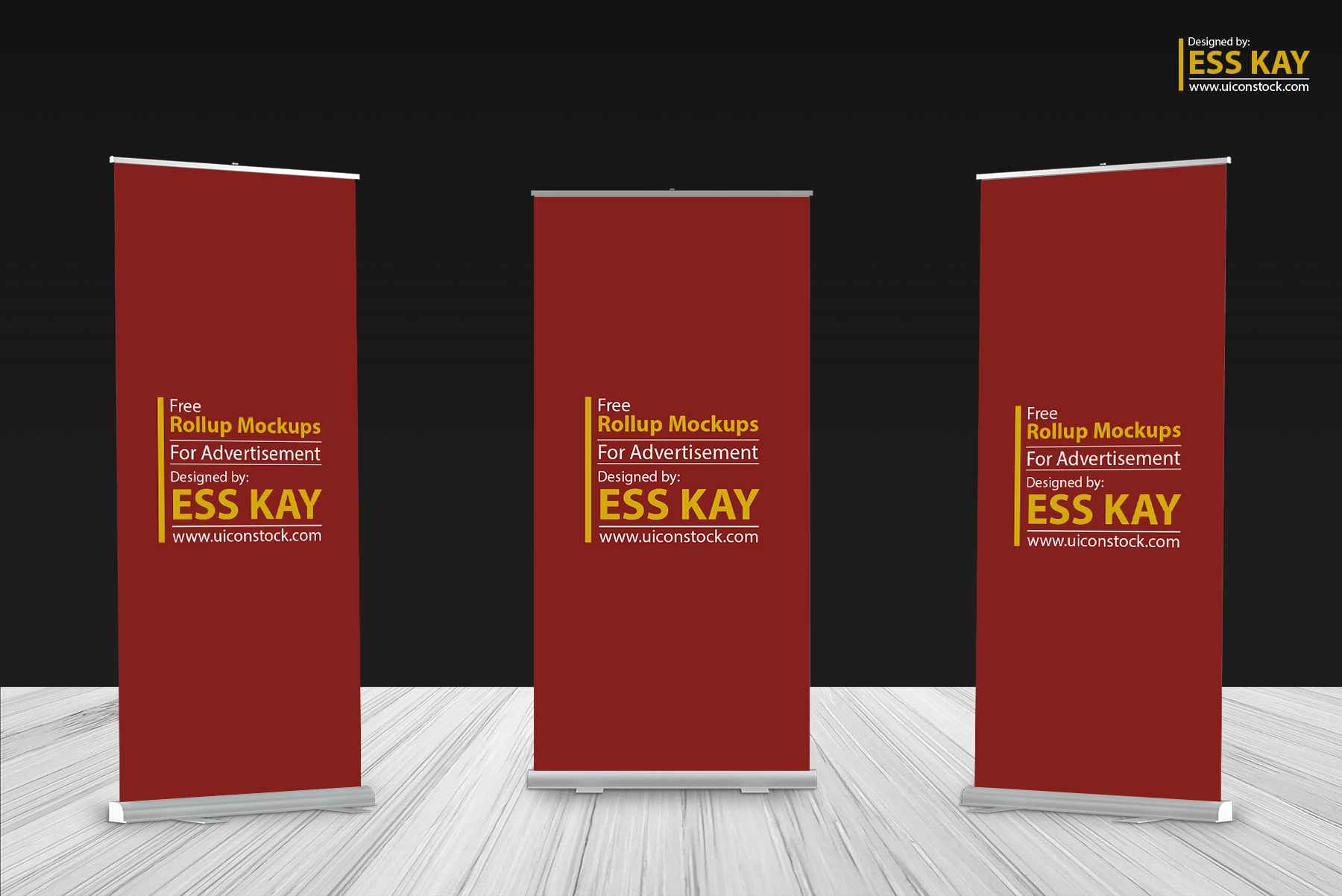 Free Rollup Mockup Templates for Download